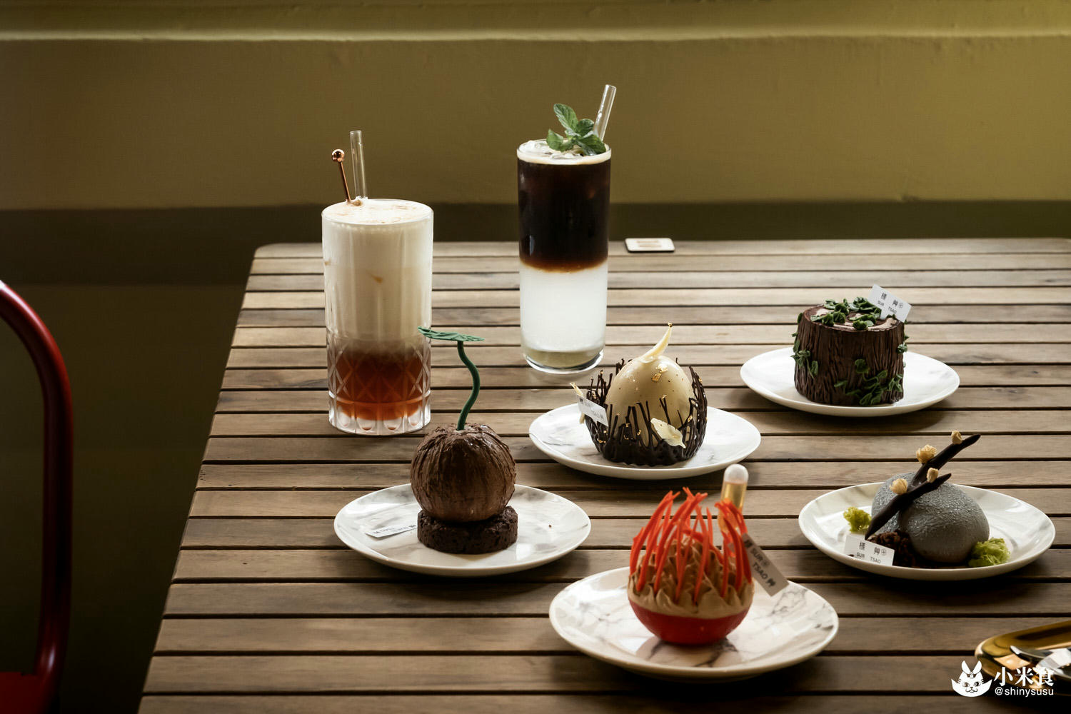 台中｜檨艸SUR TSAO：自然療癒系融入法式甜點，忍不住讓手機先吃！近台中美術館-輕旅行