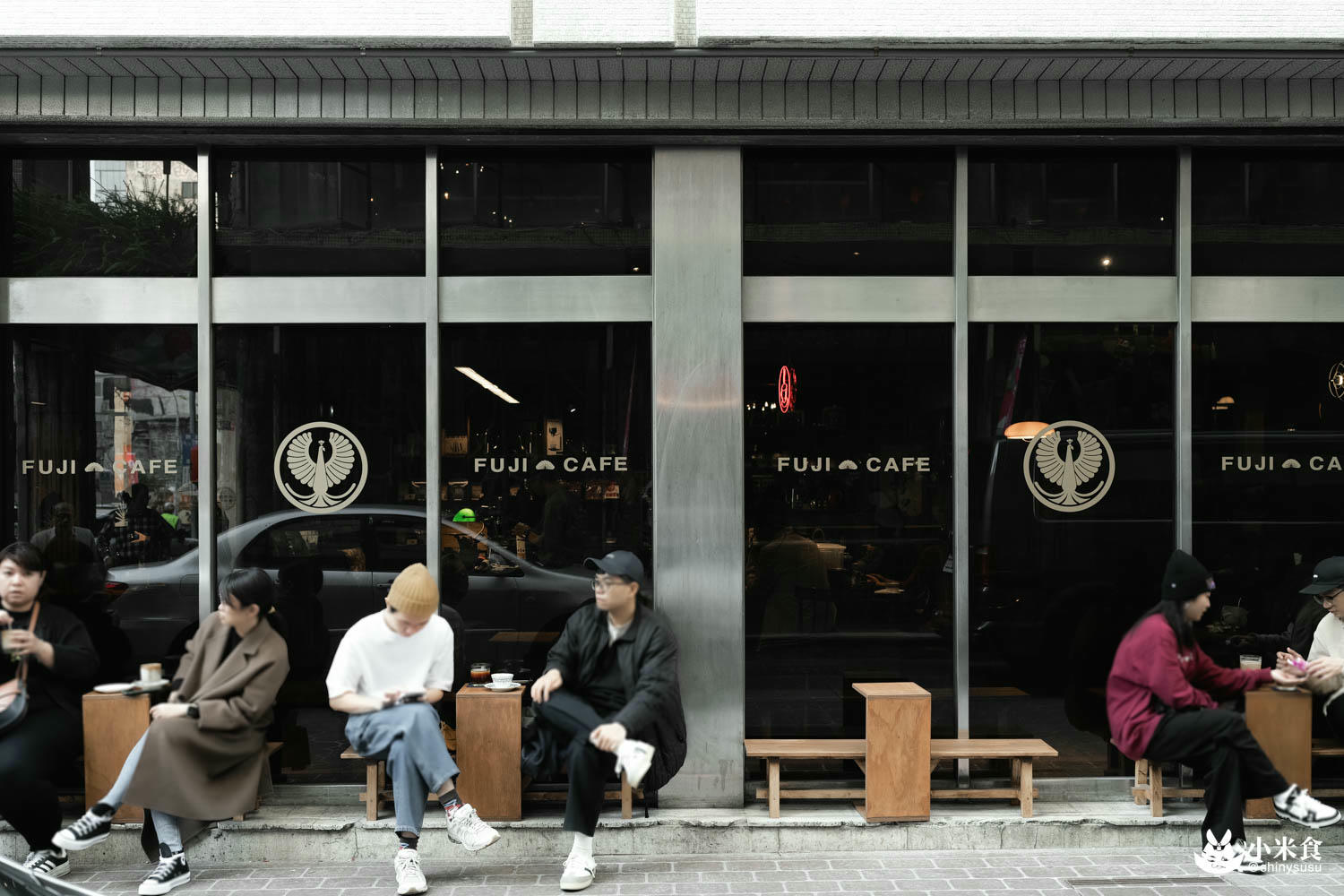 富吉珈琲 Fuji Cafe｜古舊街廓行。偷閒啡嚐香｜台中中區咖啡廳｜火車站週邊美食下午茶｜喫茶店景點推薦 – 小米食