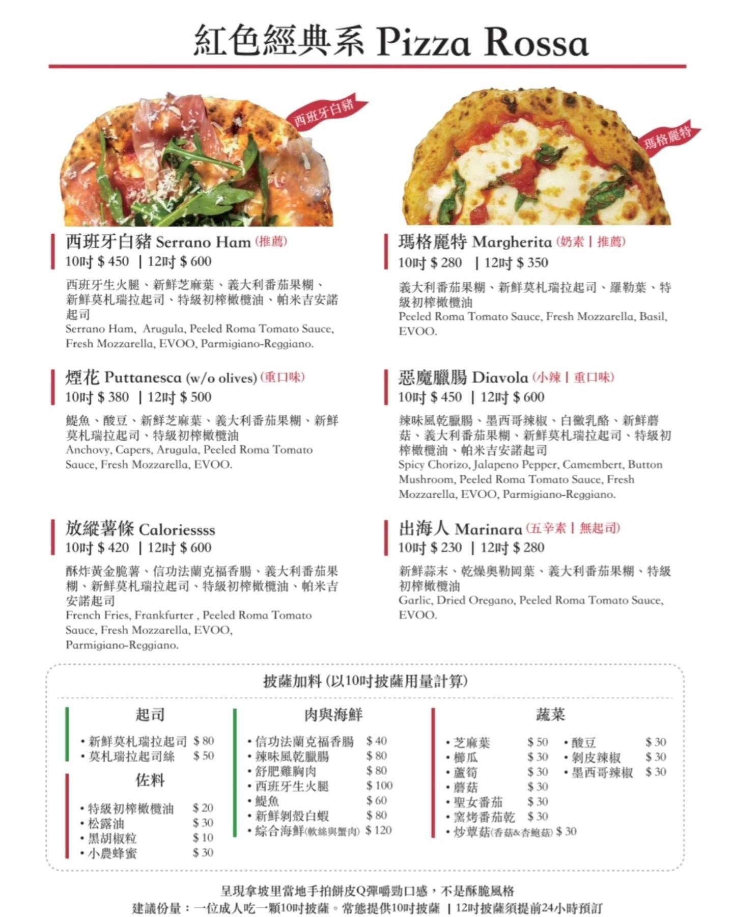 Amore Pizzeria Napoletana｜好吃拿坡里披薩，西班牙白豬是必點，2025台中披薩推薦 – 小米食